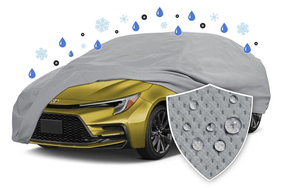 2025 Toyota Corolla WeatherFit® Gold Car Cover – CoverAnything.com