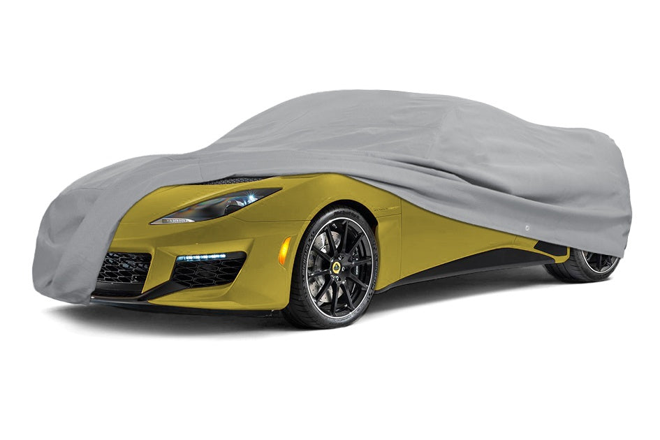 2026 Lotus Emira WeatherFit® Gold Car Cover – CoverAnything.com