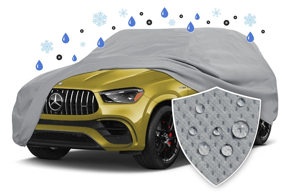 2026 Mercedes-Benz GLE SUV WeatherFit® Gold SUV Cover – CoverAnything.com
