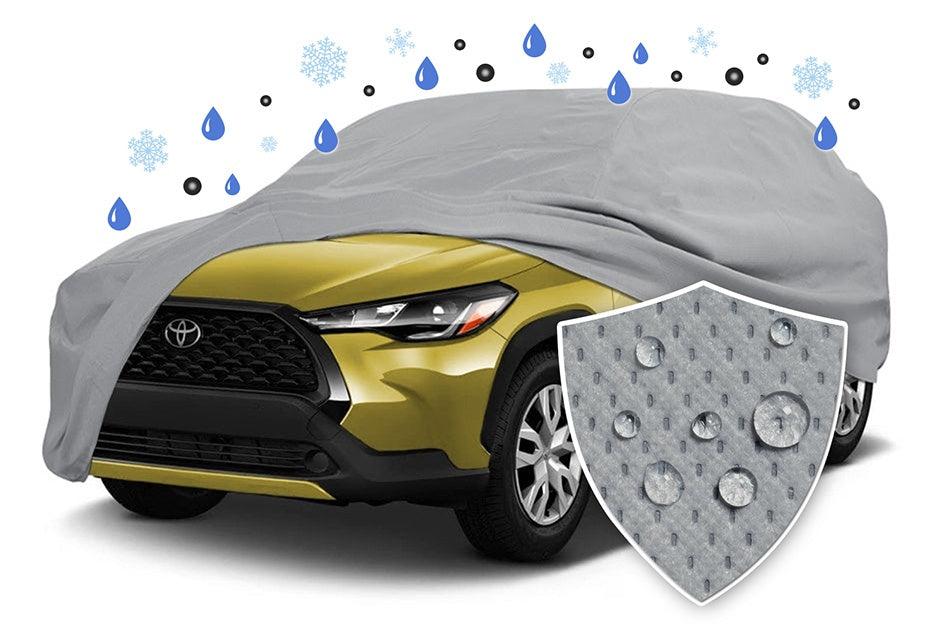 2026 Toyota Corolla Cross WeatherFit® Gold SUV Cover – CoverAnything.com