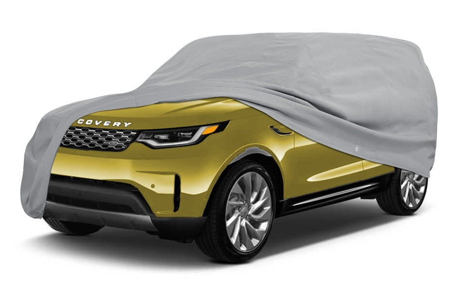 2025 Land Rover Discovery WeatherFit® Gold SUV Cover – CoverAnything.com