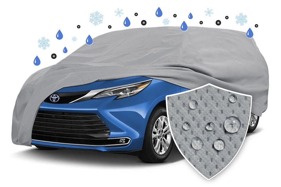 2015 Toyota Sienna WeatherFit® Basic Van Cover – CoverAnything.com